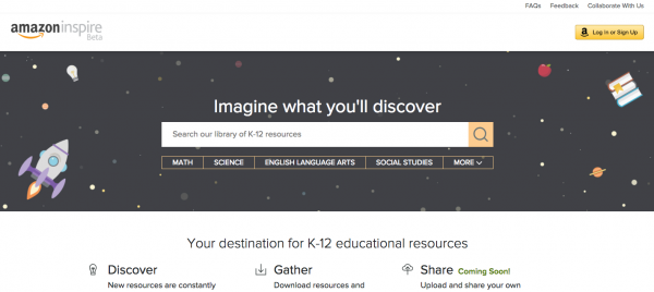 Amazon Inspire – was bietet die OER-Plattform und für wen?